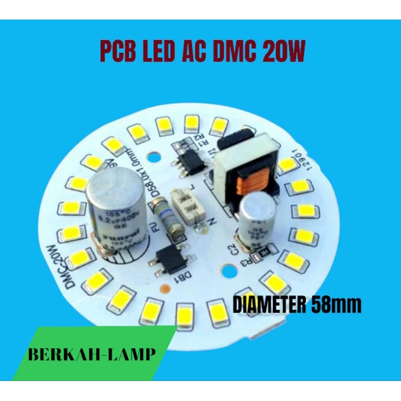 Jual PCB LED AC 20W (DMC) | Shopee Indonesia