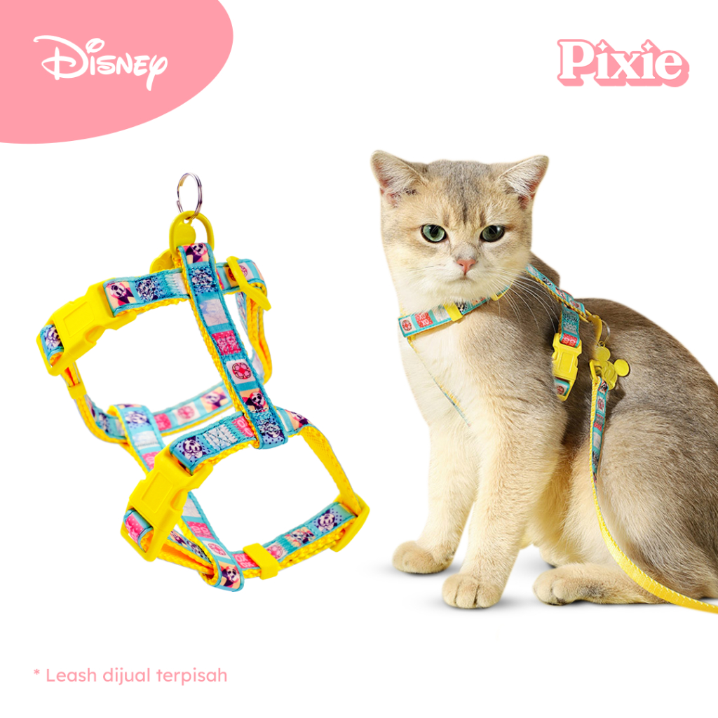 Jual PIXIE X DISNEY | Rompi Harness Anabul Size M Mickey Mouse Original ...