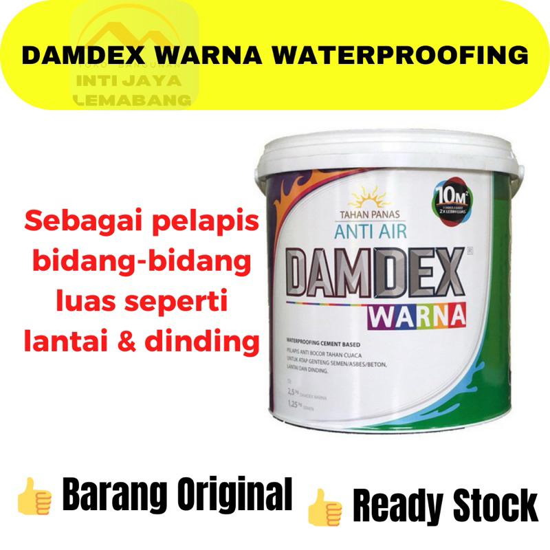 Jual Damdex Warna Waterproofing (Pelapis anti Bocor) | Shopee Indonesia
