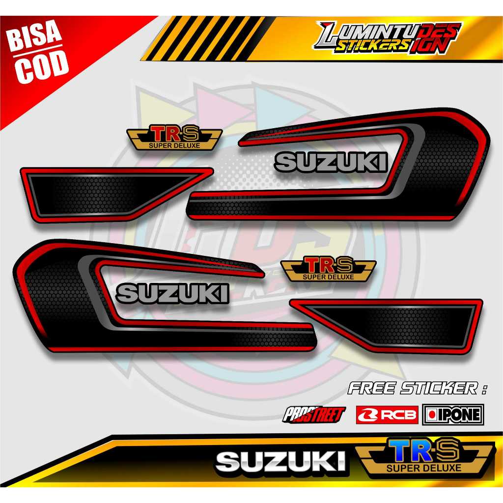 Jual STRIPING VARIASI SUZUKI TRS SUPER DELUXE / STICKER LIST VARIASI ...