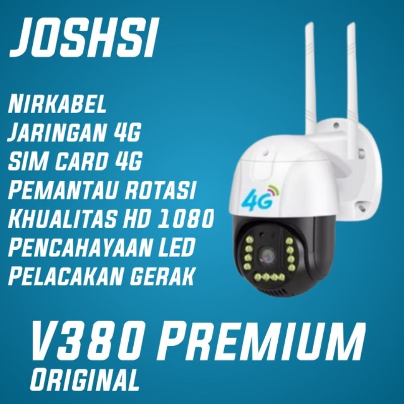 Jual Cctv premium SIM card 4G original v380 cctv 4G | Shopee Indonesia