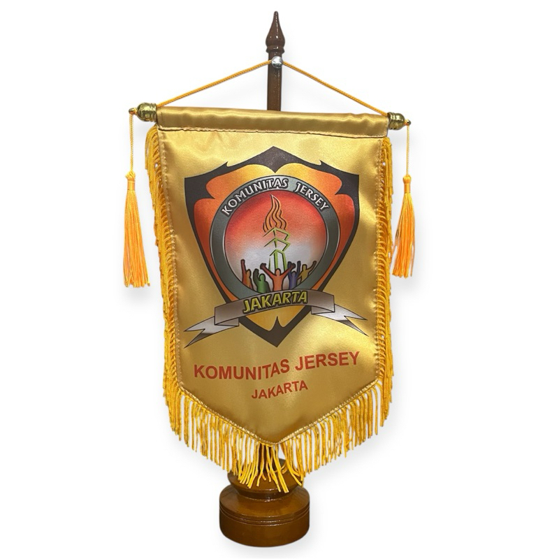 Jual Lancar Jaya Advertising Bendera Vandel Custom Ukuran 20x25 cm ...