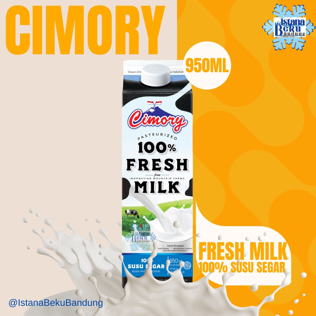 Jual Cimory Fresh Milk Pasteurized 950ml | Shopee Indonesia