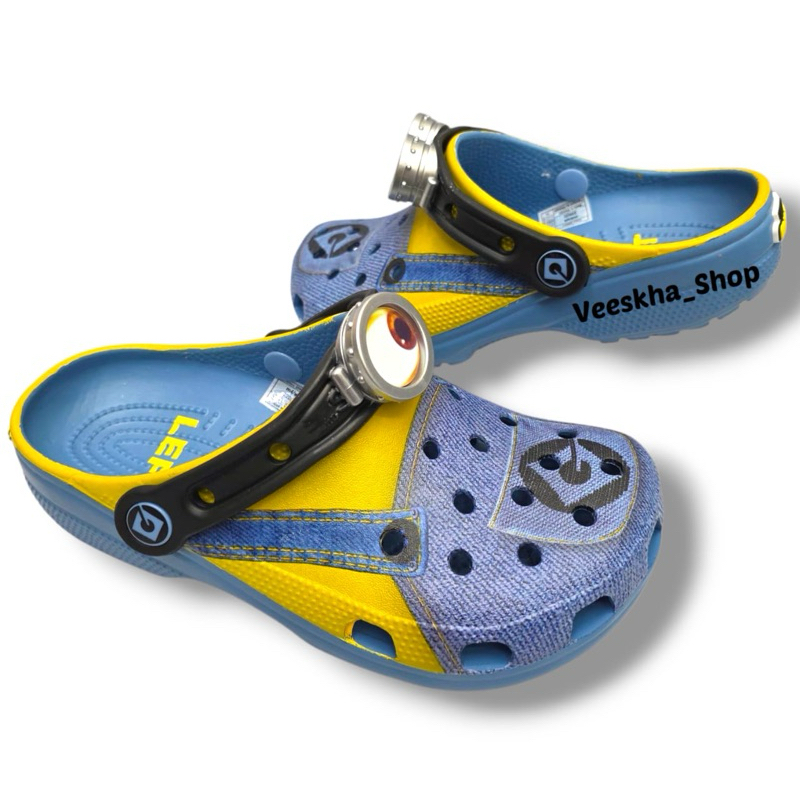 Jual SANDAL MINIONS 3D KIDS & DEWASA/MINIONS 3D/SANDAL ANAK/SANDAL PRIA ...