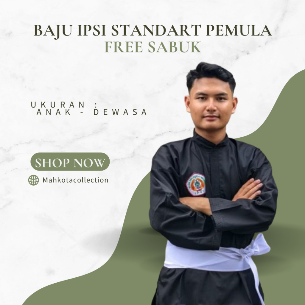 Jual Baju Silat IPSI Standar Pemula - Seragam Silat IPSI Standar ...
