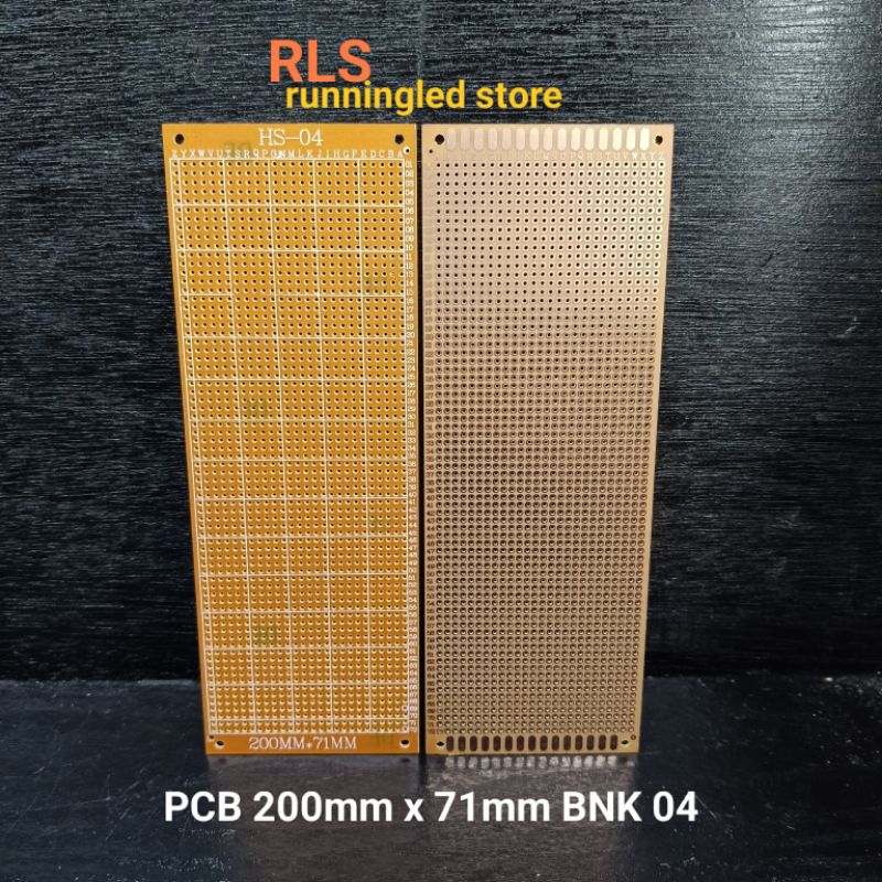 Jual PCB titik Bolong HS-04 200mm x 71mm | Shopee Indonesia