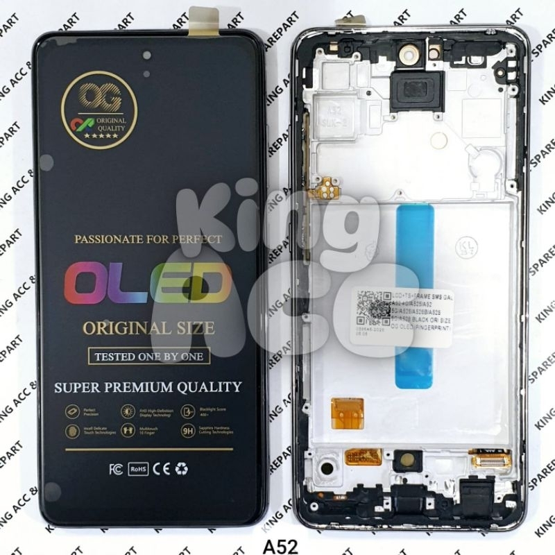 Jual OLED OG LCD TOUCHSCREEN SAMSUNG GALAXY A52 4G / A525 / A52 5G / A526 / A526B / A52S 5G ...