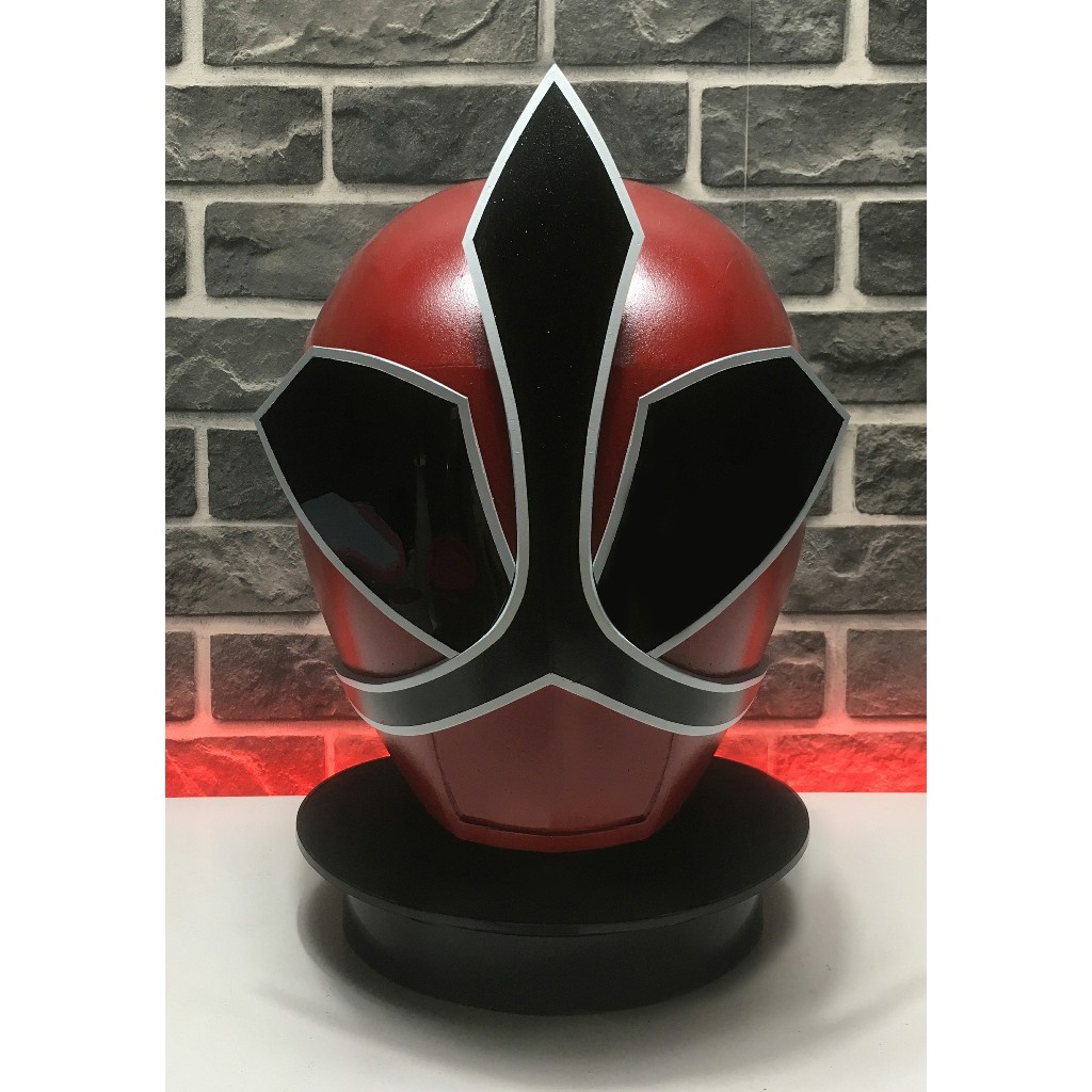 Jual Samurai Sentai Shinkenger Shinken Red Helm Replika | Shopee Indonesia