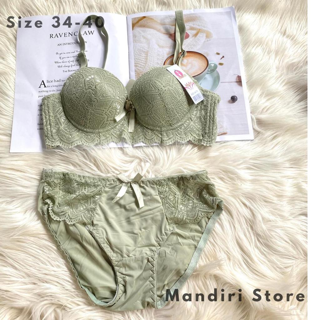 Jual Bra Set Wanita Import High Quality Cup A Size Lengkap 34 40 Bra