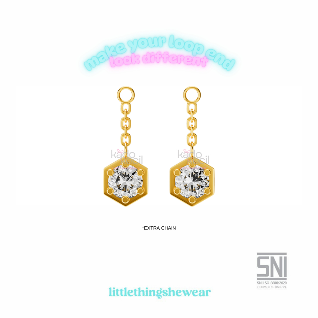 Jual Littlethingshewear Jakarta Tambahan Chain untuk anting Loop End ...