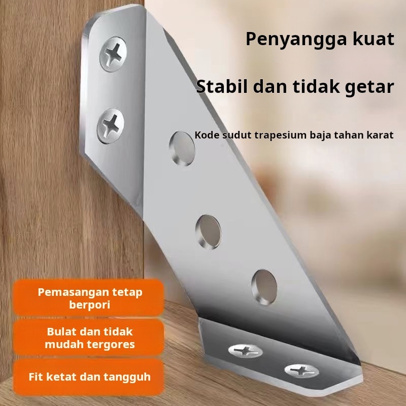 Jual Braket sudut multifungsi, aksesori penguat kaki kursi bangku, alat ...