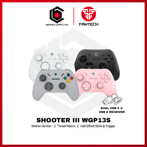 Jual Fantech WGP13s / WGP 13s Shooter III 3 Wireless Gamepad Hall ...