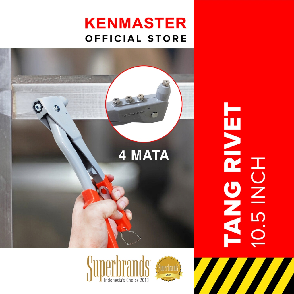 Jual Kenmaster Tang Rivet 10.5 in Besi R-02 - TANR009 | Shopee Indonesia