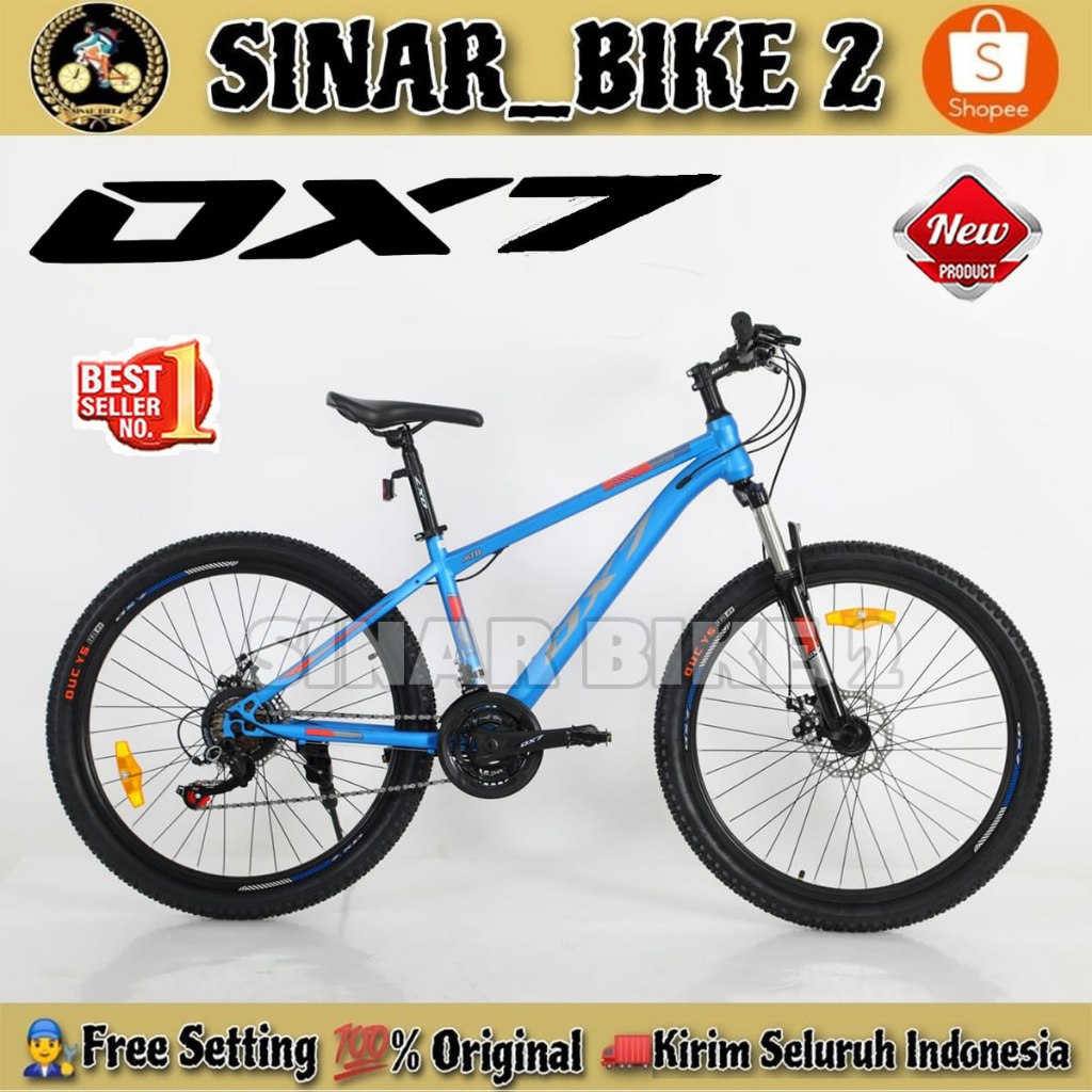 Jual Sepeda Gunung MTB OX7 Ukuran 26 Inch Dewasa Remaja Rem Cakram ...
