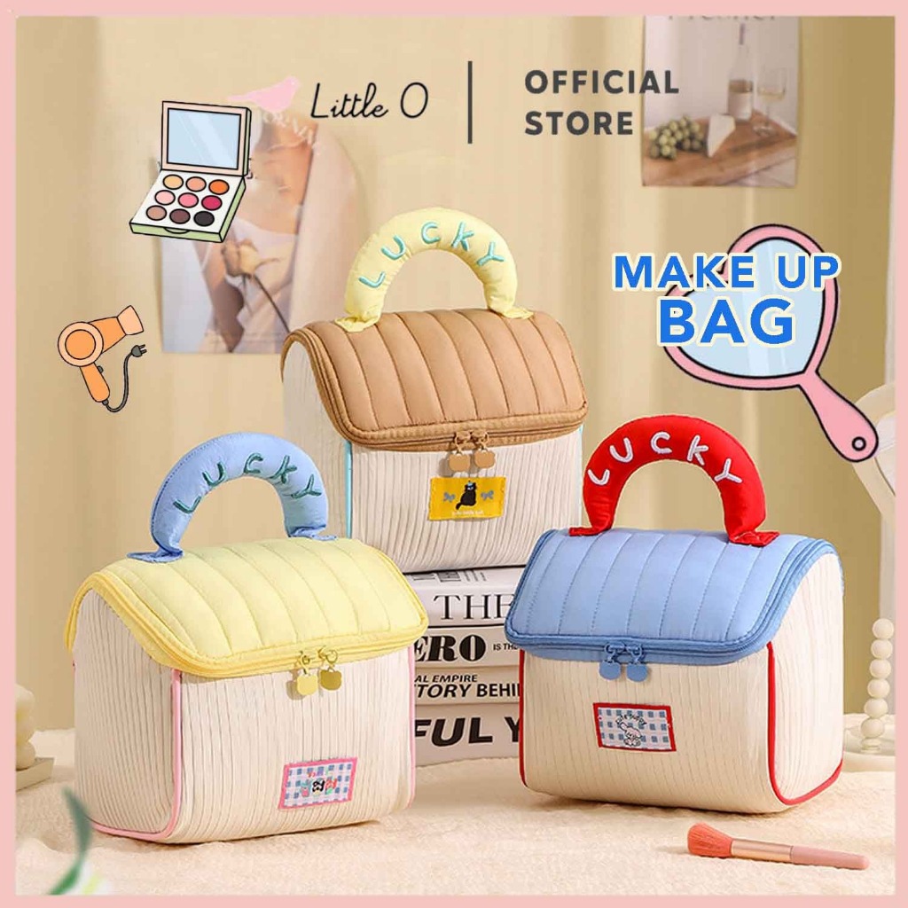 Jual NEW !!! Tas Make Up House Simple Pouch Make Up Pouch Lucu Pouch ...
