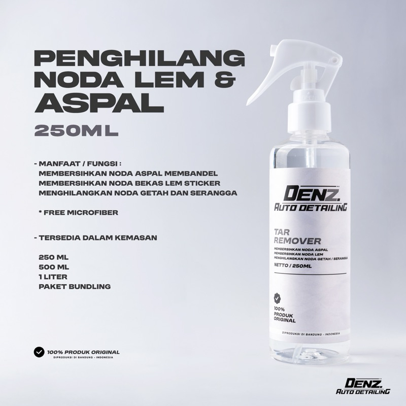 Jual TAR REMOVER PEMBERSIH NODA ASPAL // NODA GETAH // LEM BEKAS STIKER ...