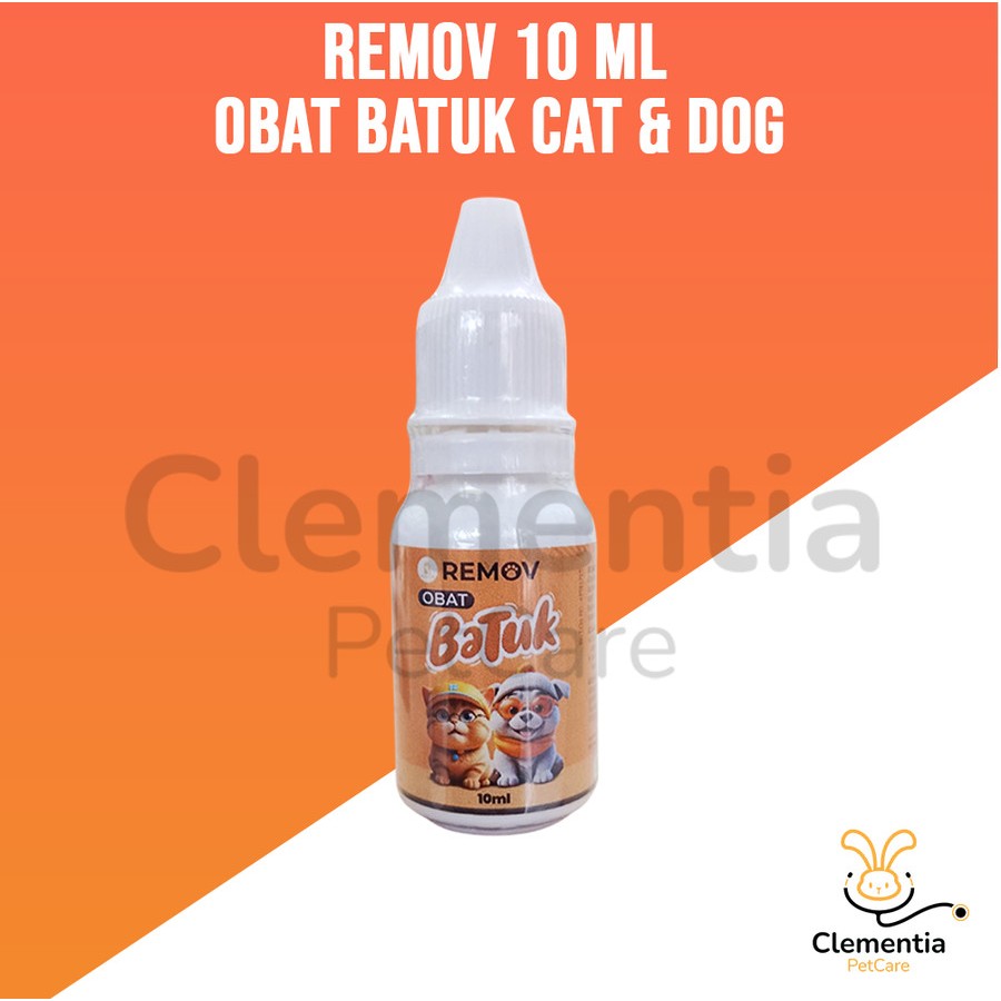 Jual Remov Obat Batuk Kucing Dan Anjing Remov 10 ml Efektif | Shopee Indonesia