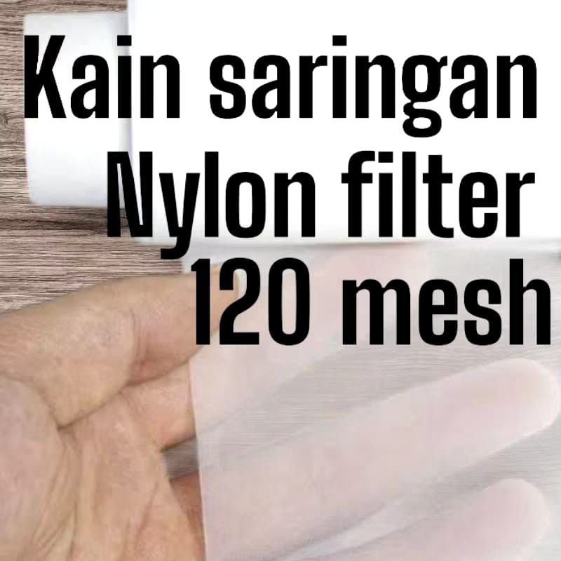Jual kain saringan nylon mesh 120 | Shopee Indonesia