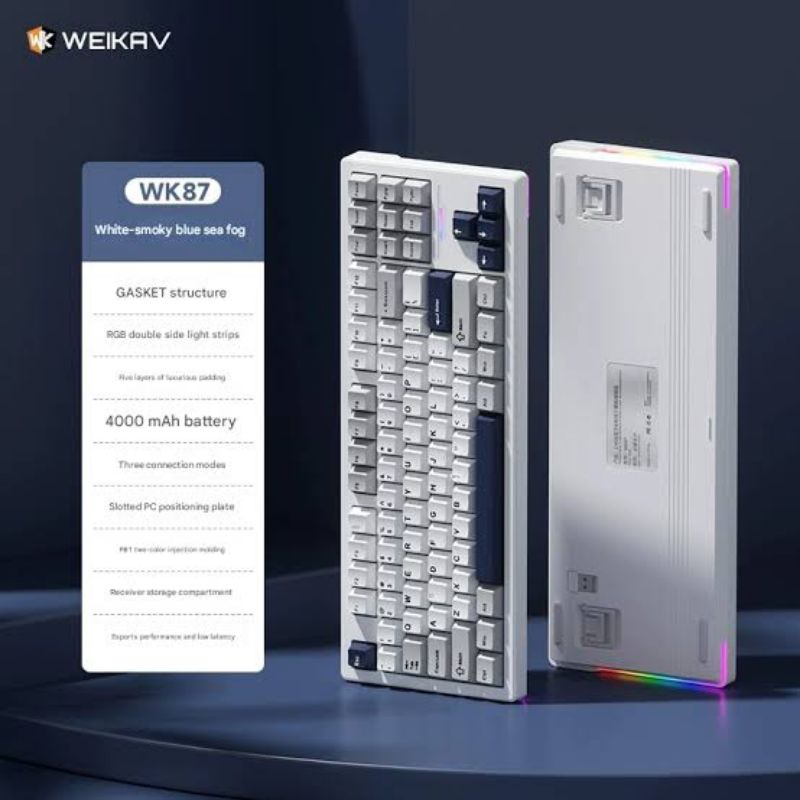 Jual Keyboard Mechanical Weikav WK87 | Shopee Indonesia