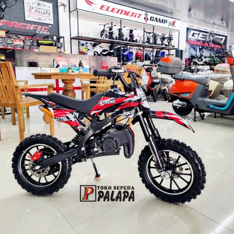 Jual Sepeda Motor Bensin Mini Trail PMB UTX 701 2 TAK Pullstarter ...