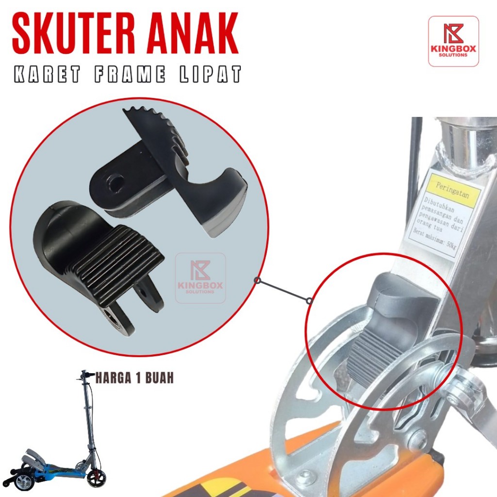 Jual Karet Pengunci Baut QR Lipatan Frame Skuter Anak Otoped Pedal ...