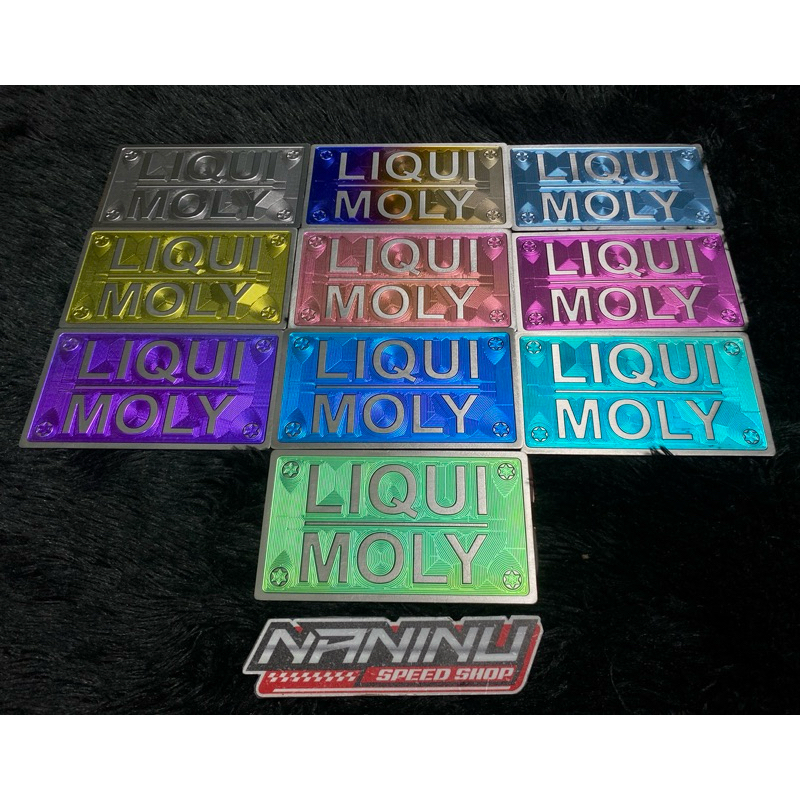 Jual Emblem Hugger LIQUI MOLY Titanium Warna Beragam | Shopee Indonesia