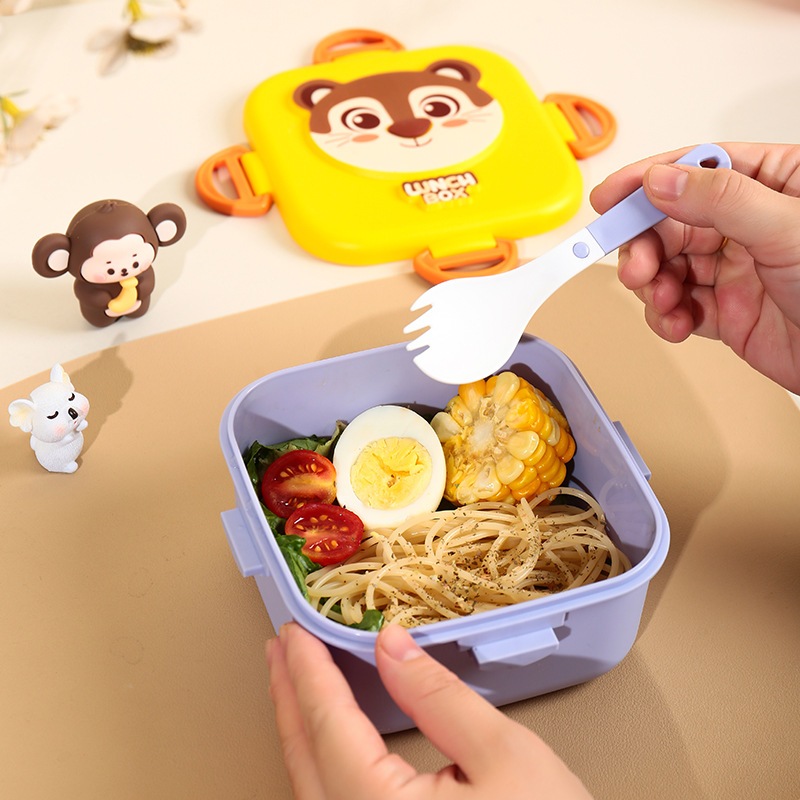 Jual Kotak Makan Lunch Box Anak Karakter Kartun 800ml Kotak Makan Anak ...