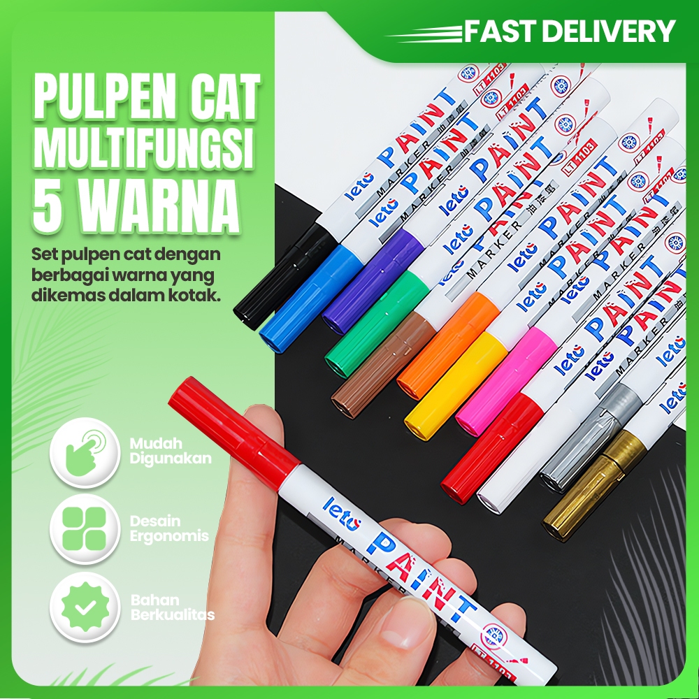 Jual Paint Marker Spidol Cat Ban Tahan Air Multifungsi | Shopee Indonesia