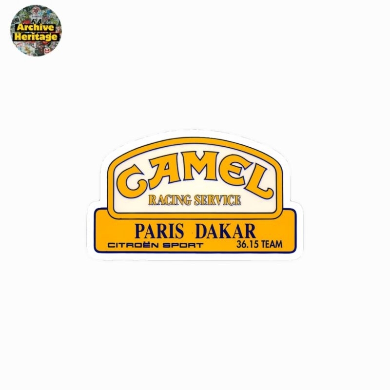Jual sticker Camel Racing Service paris dakar citroen sport stiker ...