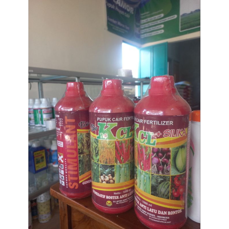 Jual PUPUK CAIR FERTILIZER BIO KCL + SILIKA 1000L | Shopee Indonesia