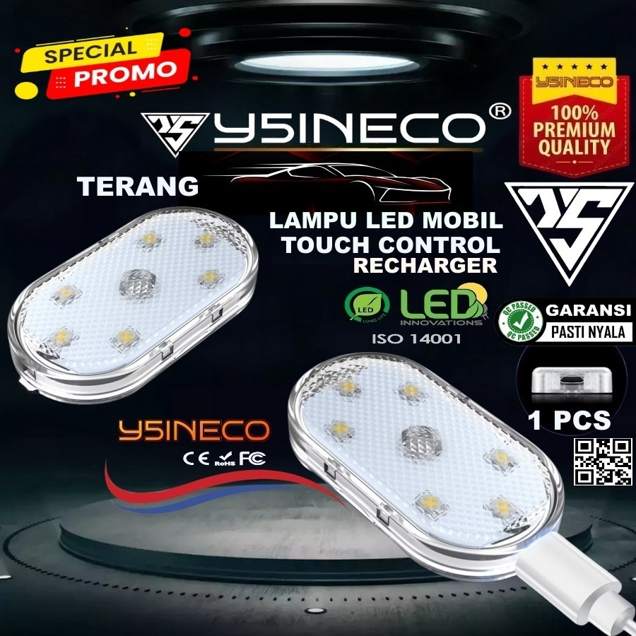 Jual Lampu Sentuh LED Mobil USB Emergency Lamp Touchscreen Recharger ...