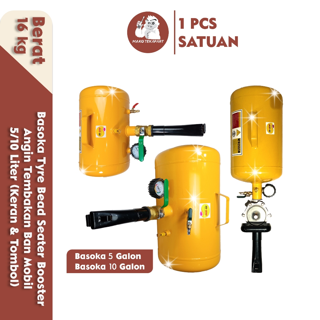 Jual Basoka bazooka Tyre bead seater booster Angin Tembakan Ban Mobil ...