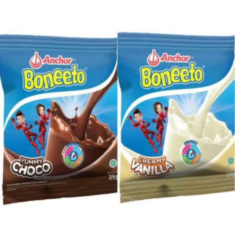 Jual Boneeto Renceng isi 10 sachet 25g Susu Anak Kalsium Tinggi | Susu ...