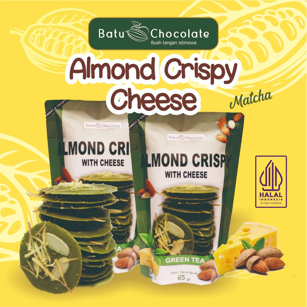 Jual Batu Chocolate - Almond Crispy Cheese Green Tea ~ Oleh Oleh Khas ...
