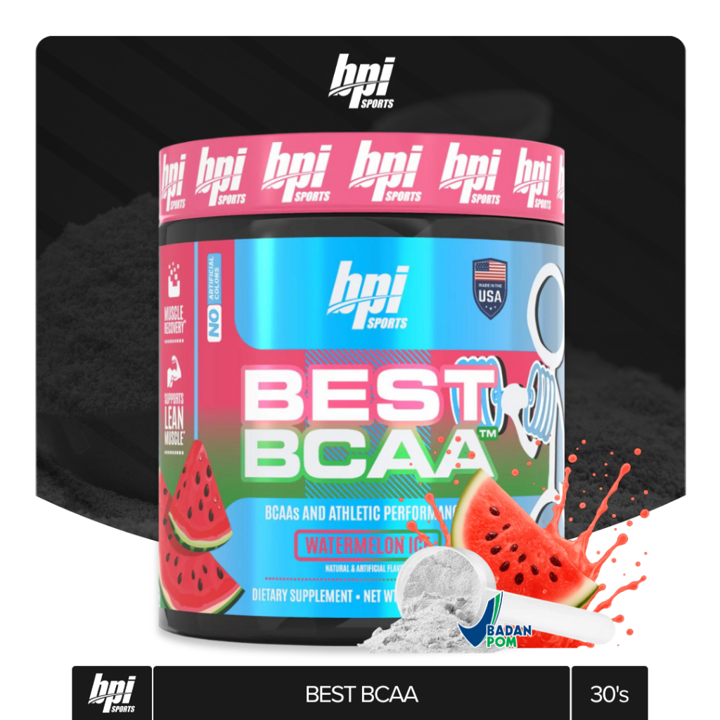 Jual BPI Sports Best Bcaa 30 Serving 300 Gram Recovery Amino Acids ...