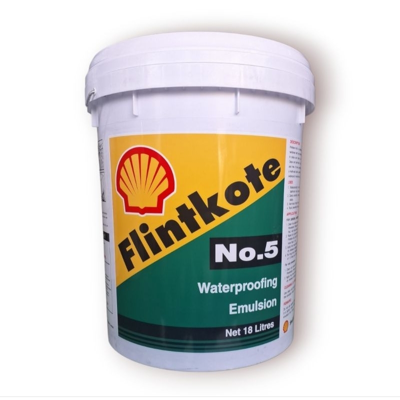 Jual Shell Flintkote No 5 Aspal cair Waterproofing Emulsion 20 Kg ...