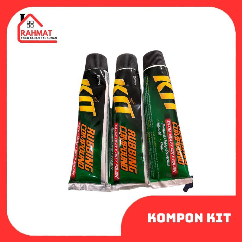 Jual [TB RAHMAT] KIT HIJAU RUBBING COMPOUND KRIM KHUSUS PENGHILANG ...