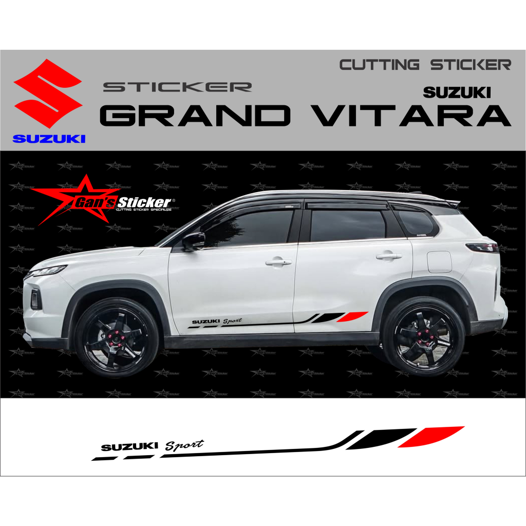 Jual Sticker Grand Vitara Suzuki Sport All New grand vitara | Shopee ...
