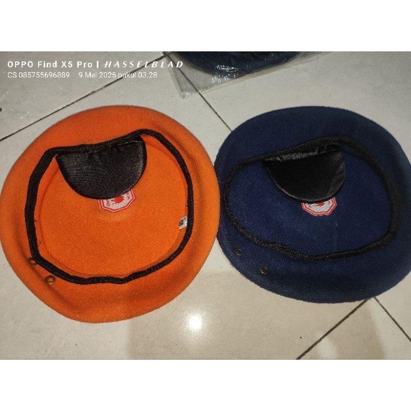 Jual BARET CAMEL TNI AU OREN( KOPASKHAS) dan BIRU AU | Shopee Indonesia