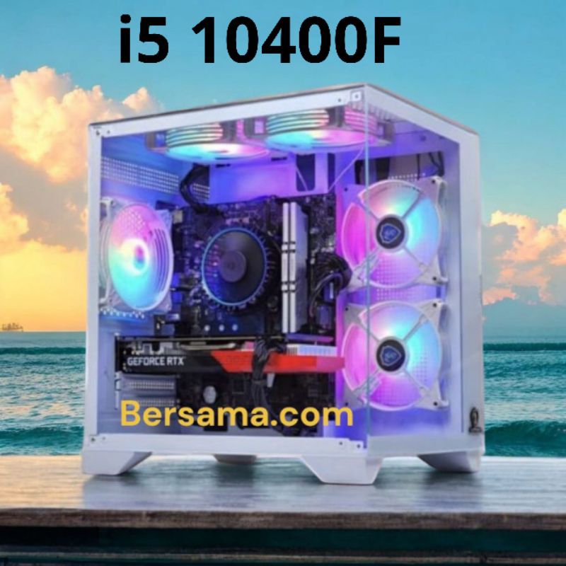 Jual PC GAMING CORE I5 10400F GEN 10 RAM 16GB SSD 240GB HDD 500GB | Shopee Indonesia