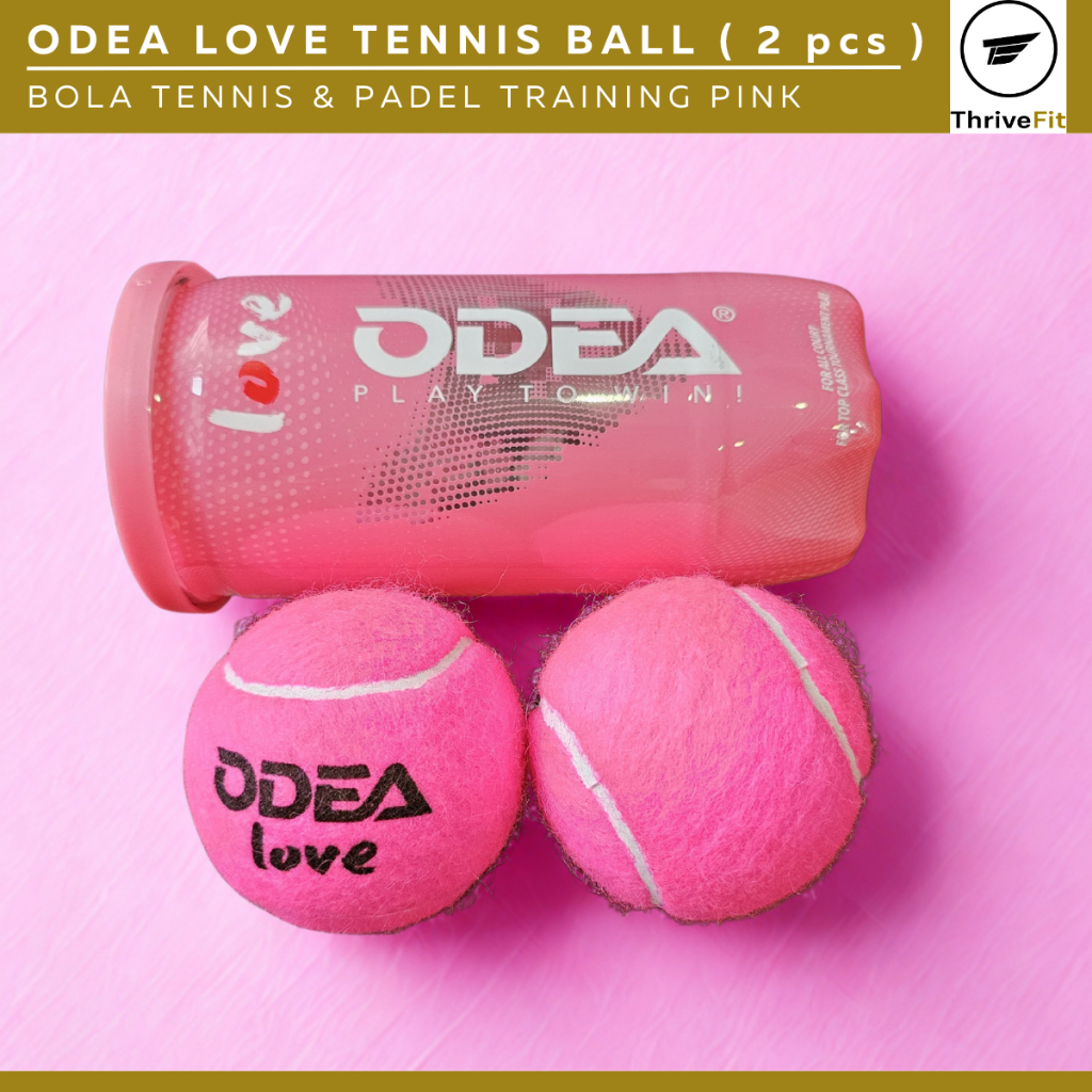 Jual ODEA LOVE Tennis & Padel Training Ball / Bola Tennis & Training ...