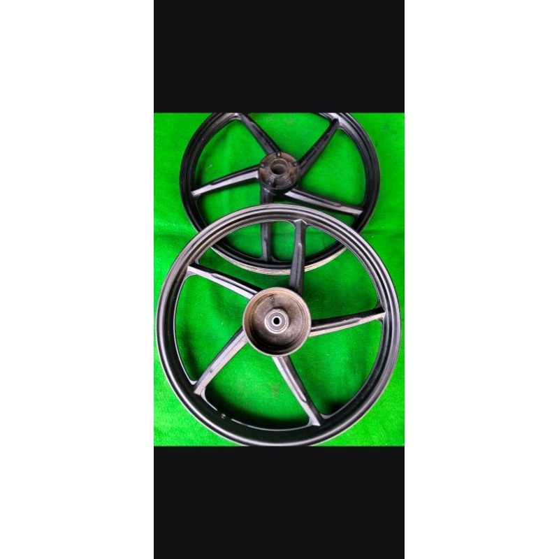 Jual velg racing depan belakang supra fit lama /supra x lama copotan ...