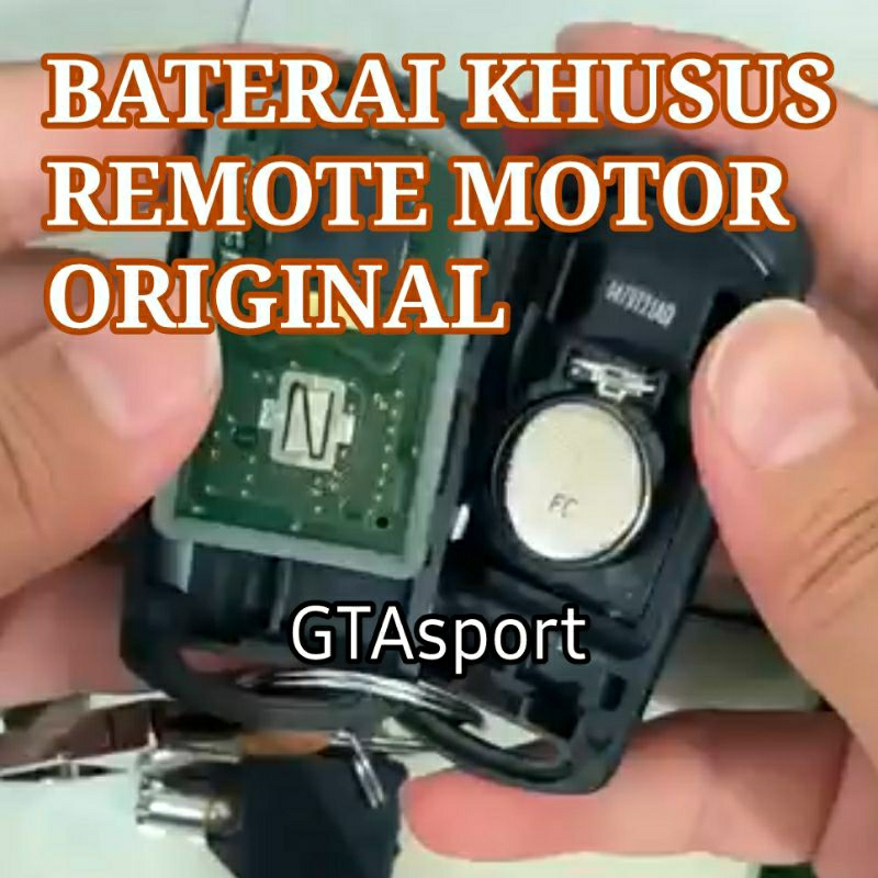 Jual Baterai Remote MOTOR FAZZIO FILANO NMAX XMAX Lexi Soul Gt125 ...