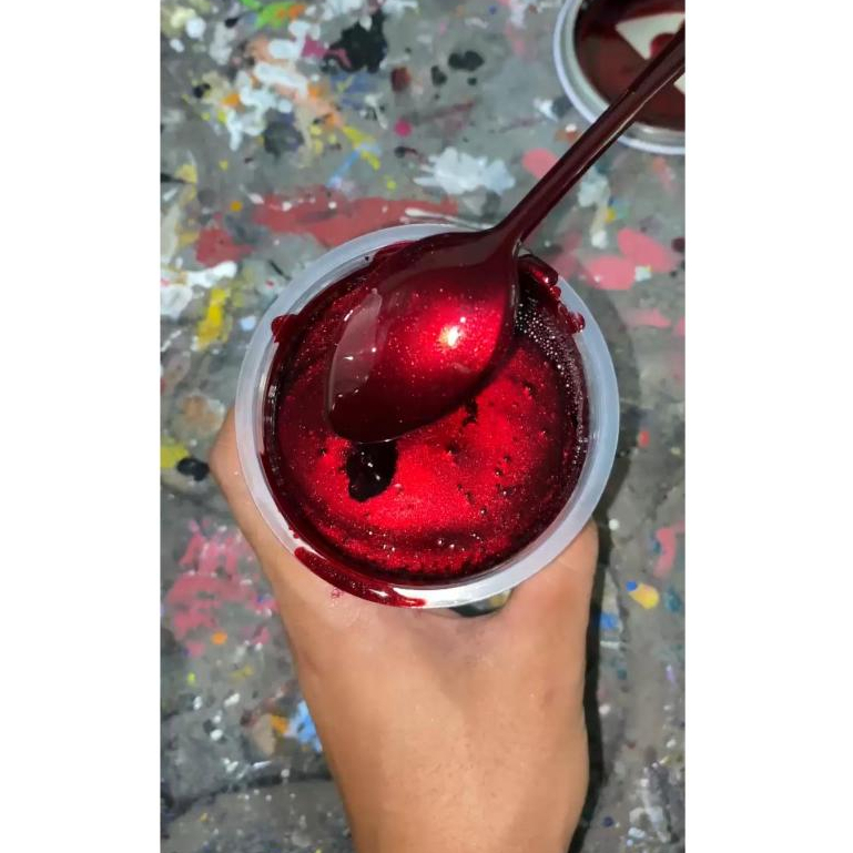 Jual Moonlight Red Warna Custom Lebih Gelap/ Terang PU Custom Color by ...