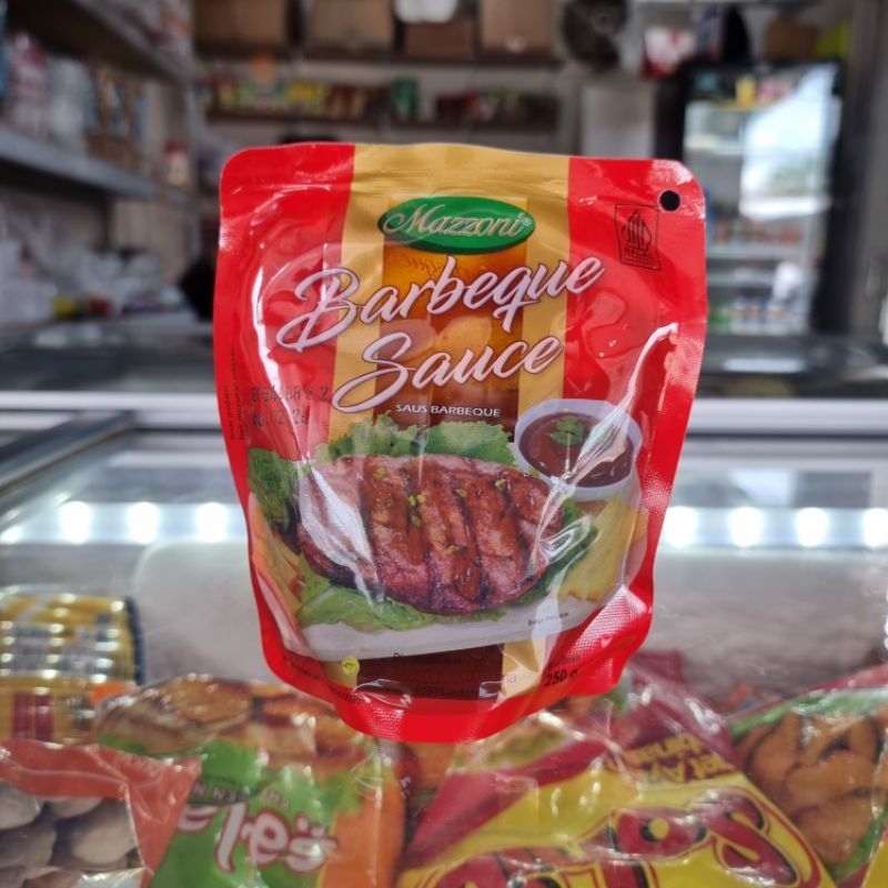 Jual Mazzoni Saus Barbeque & Black Pepper 250g | Shopee Indonesia