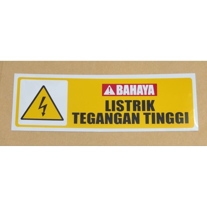 Jual STIKER LISTRIK TEGANGAN TINGGI | Shopee Indonesia