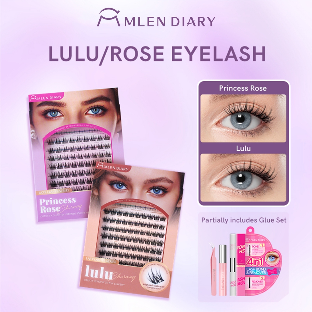 Jual Mlen Diary-LULU/Rose Princess Bulu Mata Palsu C Keriting Tebal ...