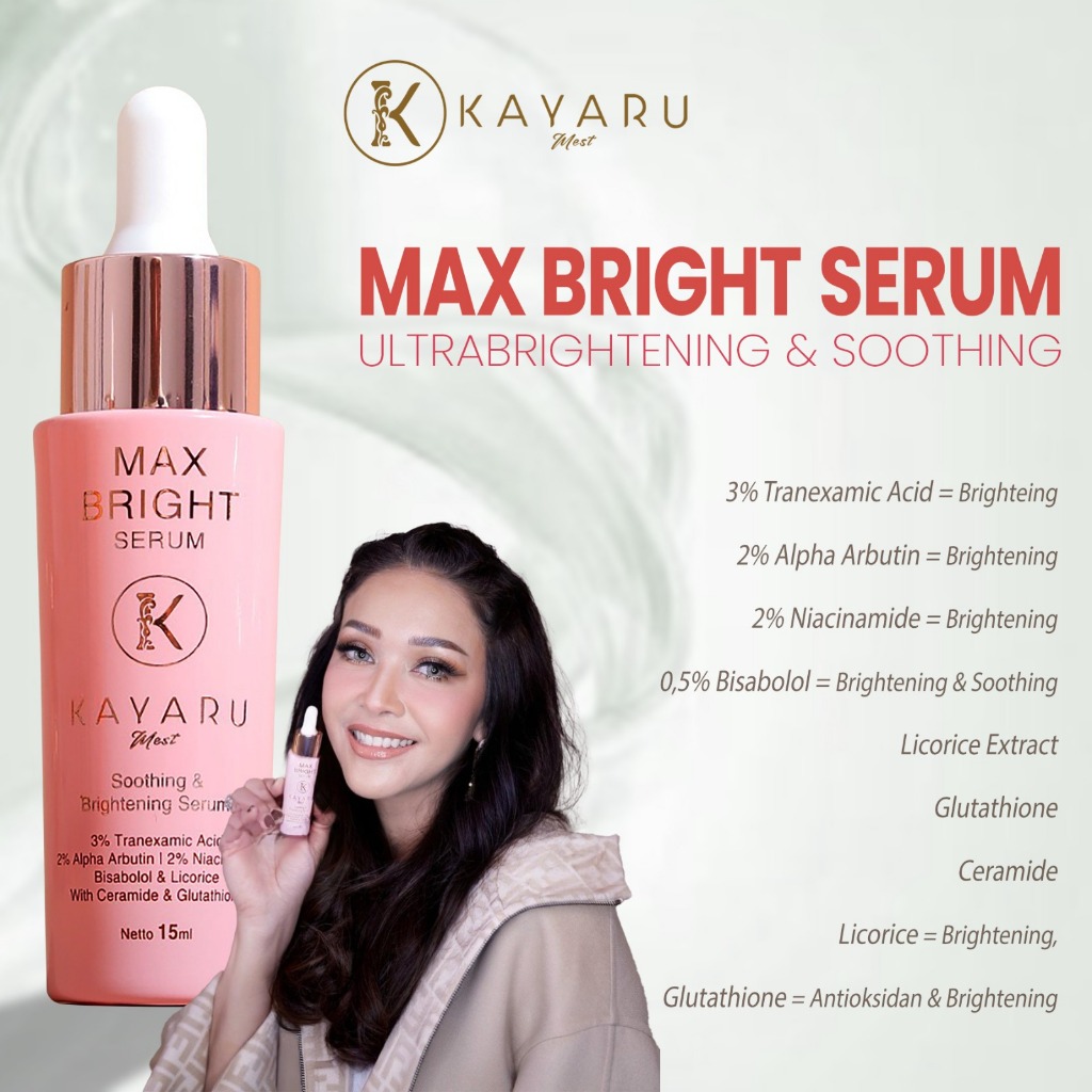 Jual KAYARU Mest Max Bright Serum | Shopee Indonesia
