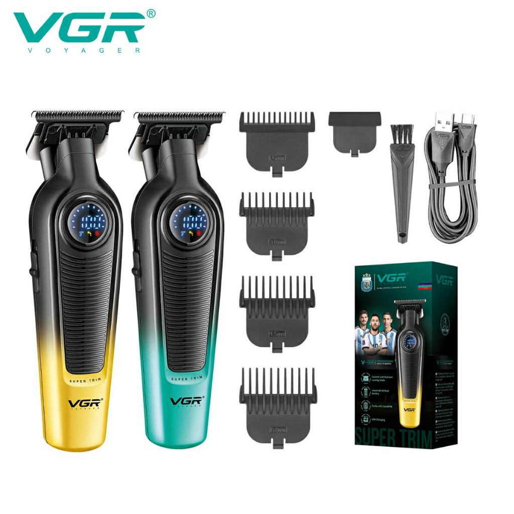 Jual 【2025】VGR-996 Alat cukur rambut elektrik/alat potong rambut profesional 7000 rpm/dua ...
