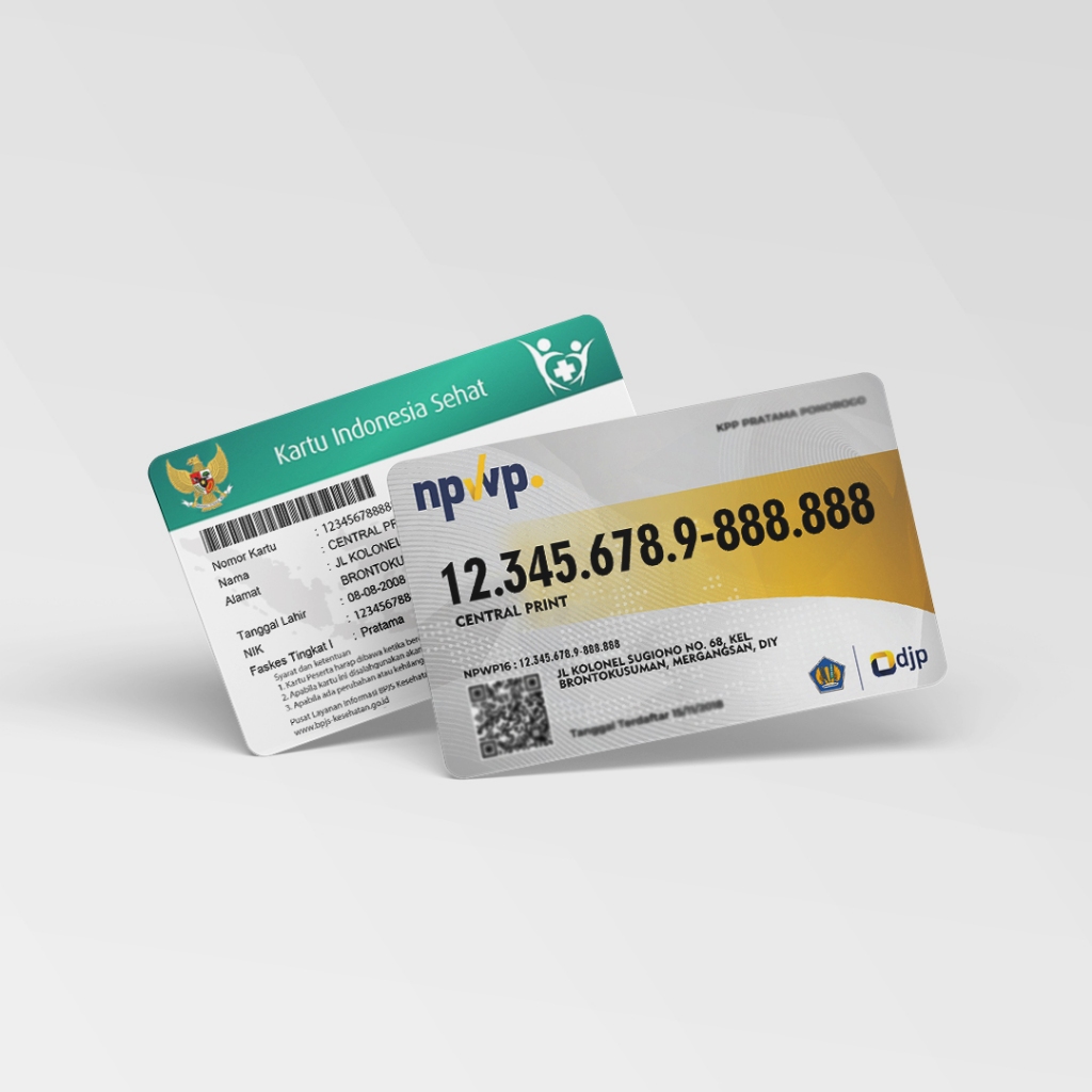 Jual Cetak Id Card Npwp Bpjs Online cepat murah | Shopee Indonesia